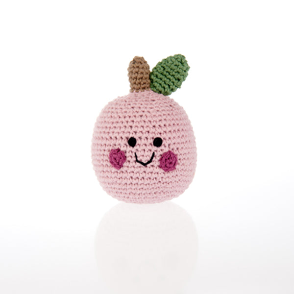 Organic Apple Rattle – Mellie Green Organic
